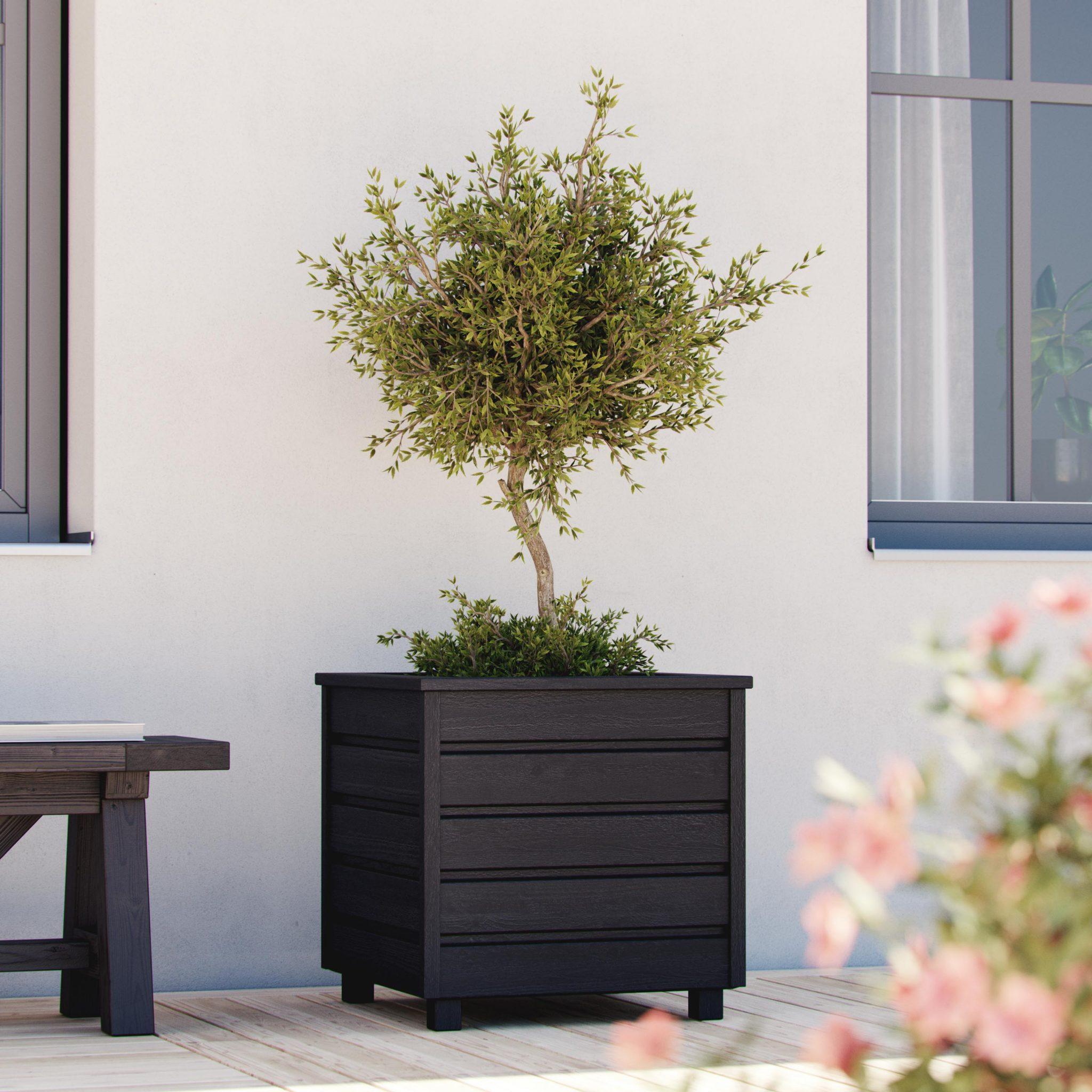 Planter box Ekliden M DIY plan - Egenbyggt